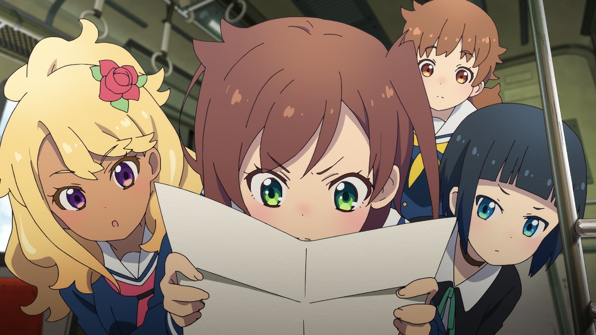オリジナルtvアニメ『終末トレインどこへいく？』2024年4月放送開始！pv第2弾が公開！op主題歌中島 怜「ga Tan Go Ton」に