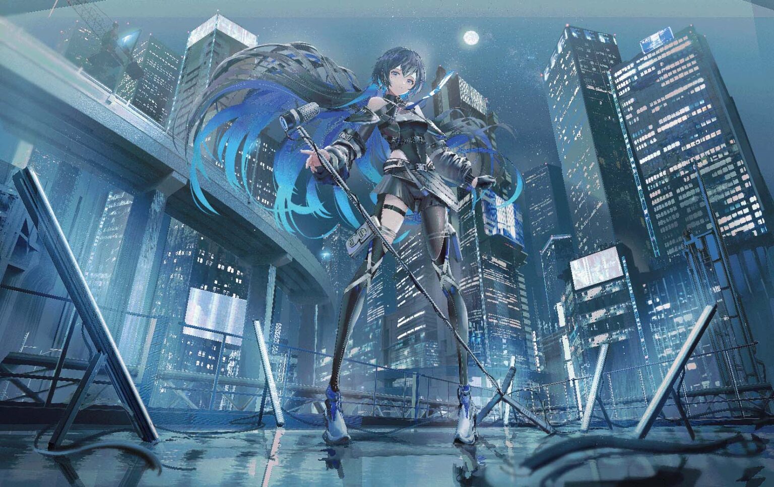 TVアニメ『神椿市建設中。』第0話「魔女の娘 -Witchling- 前篇」先行カット&あらすじが公開！全国アニメイト17店舗にてスターターブック配布決定！ | アニバース