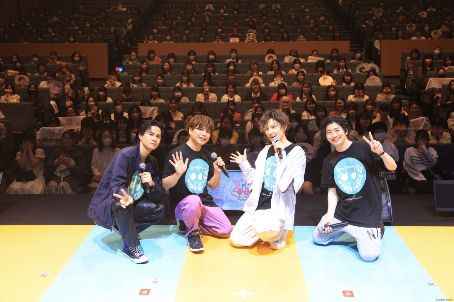 『アオペラ -aoppella!?-』4周年イベントで3大新展開を発表！VadLip新曲MV公開＆CD情報、グッズ展開、豪華コラボを一挙解禁！ | アニバース