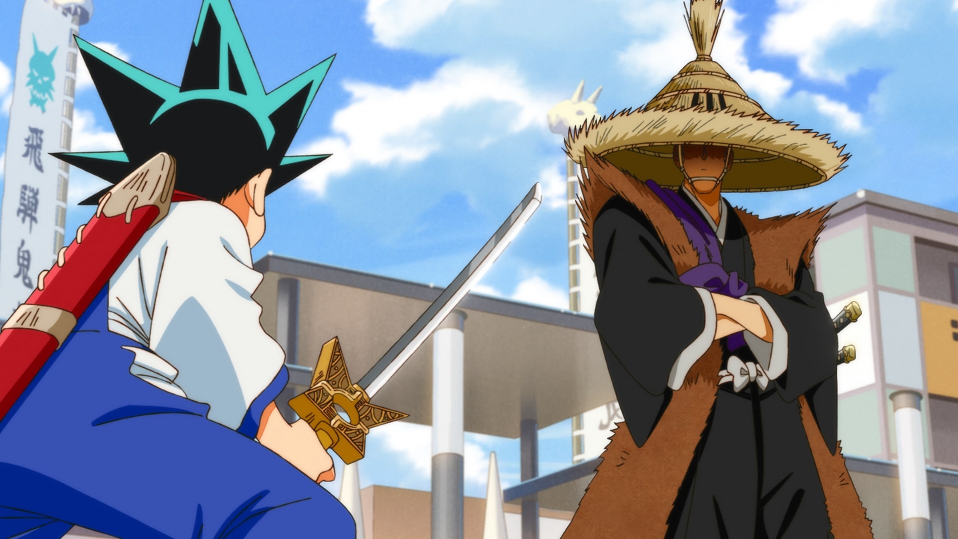 TVアニメ『真・侍伝 YAIBA』第17話「柳生新陰流の男」あらすじ&場面カットが公開！柳生十兵衛三厳役高橋英則のコメントも到着！「真・侍伝 YAIBA」絵馬奉納イベント実施決定！ | アニバース